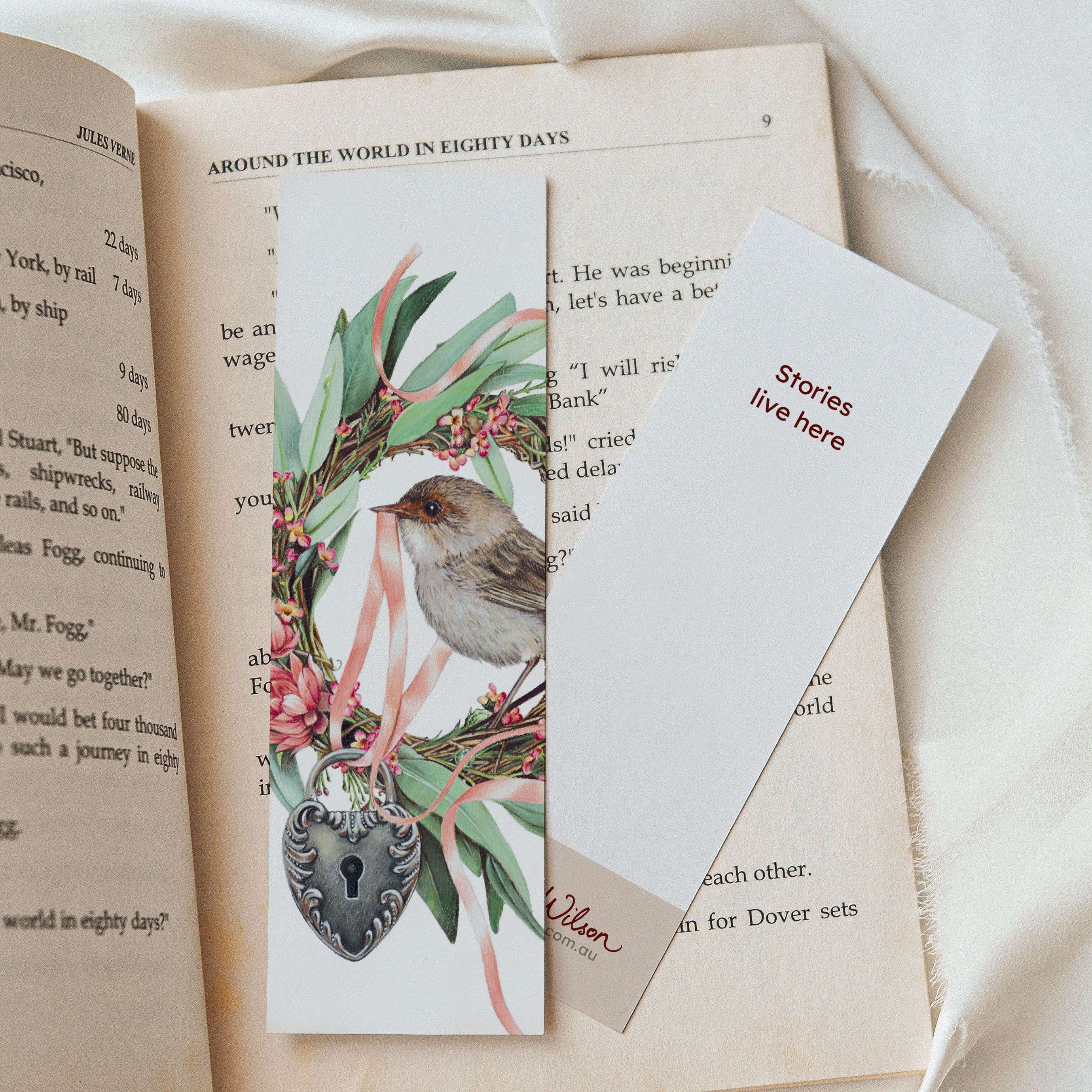 Superb Fairy Wren - Bookmark – Hayley Wilson