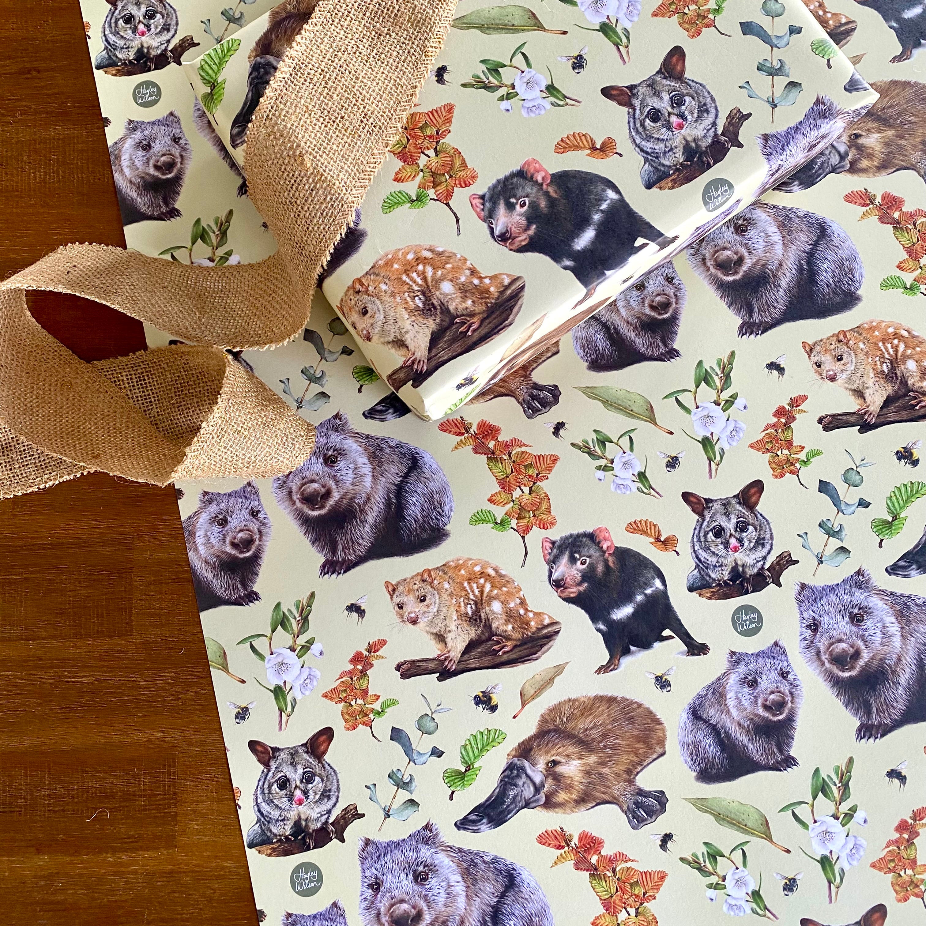 Wildlife - Wrapping Paper – Hayley Wilson